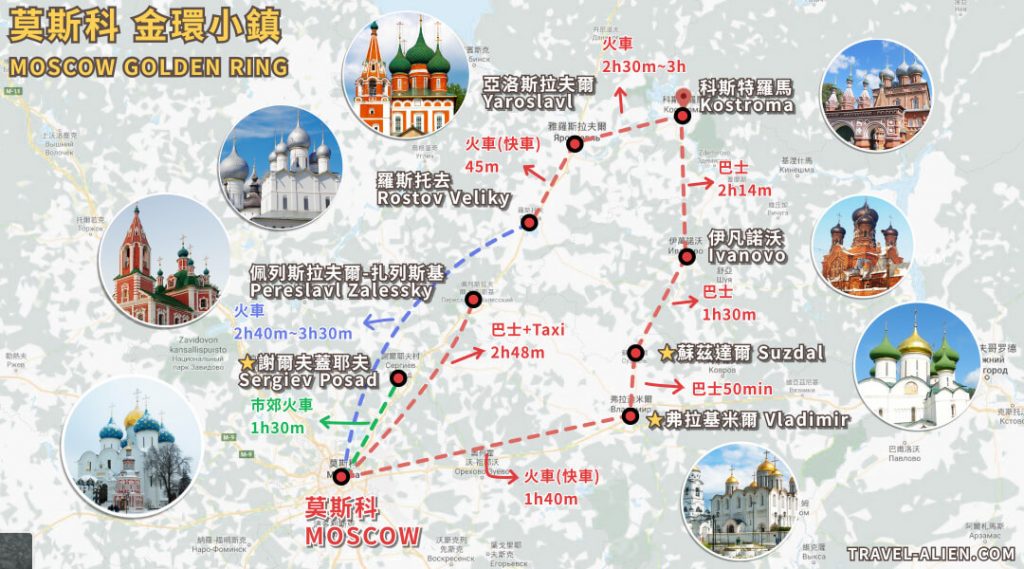 【俄羅斯旅遊】精選15個莫斯科景點推薦，行程安排自由行攻略|